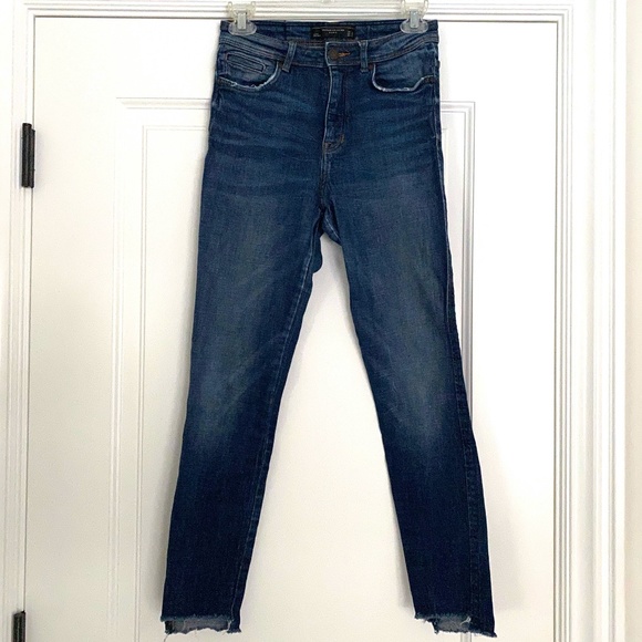 Zara | Jeans | Zara Trf High Rise Skinny Jean 4 | Poshmark